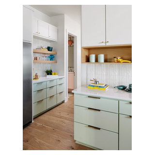 Atomic Ranch MCM Main House - Midcentury - Kitchen - Austin - by ...