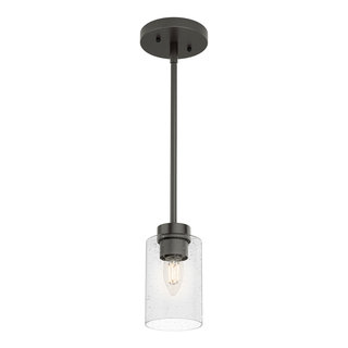 Hunter Hartland Collection 1-Light Jar Pendant - Transitional - Pendant ...