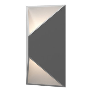 Sonneman Prisma 1 Light LED Wall Sconce, Textured Gray - Contemporary ...