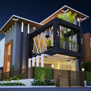 75 Beautiful Asian Exterior Home Pictures & Ideas | Houzz