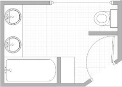 Need help with awkward bathroom layout