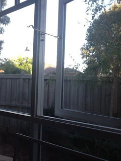 Casement windows and insect screens