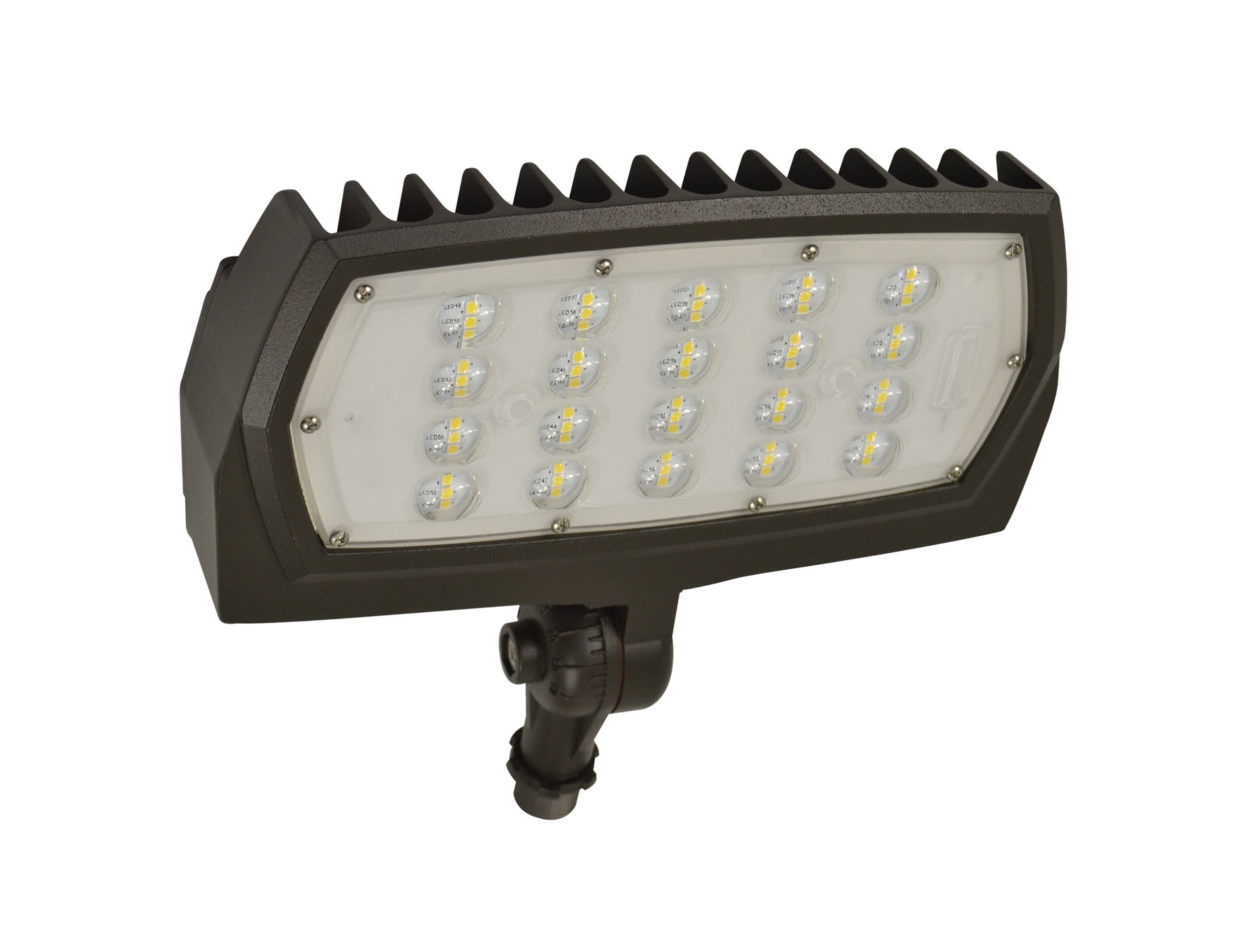 29W LED Flood Light 4000K 3218 Lumens Adjustable Neck - Traditional ...
