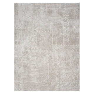 Concepts CNC6008 Ivory 7 ft. 10 in. x 10 ft. 3 in. Area Rug, 5'3'' x 7 ...