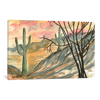 "Arizona Evening, Southwest" by Derek McCrea Canvas Print, 40"x1.5"x26 ...