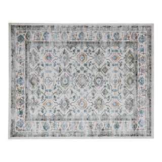 Homefires Yasmine Persian Style Area Washable Rug, 8'x10 ...