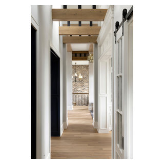 Shingle Style Lodge - Traditional - Hall - Minneapolis - by James ...