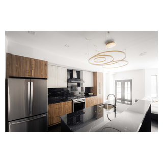 CNC ALVIC Kitchen in Crown Heights - Midcentury - Kitchen - New York ...