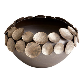 Electrum Container, Small - Contemporary - Vases - by Hudson Home Decor ...