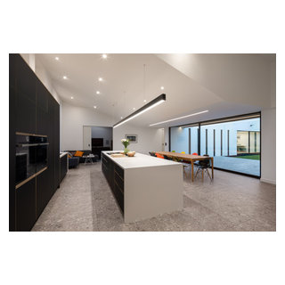 Luxury living, custom build. Clean lines, high spec kitchen design ...