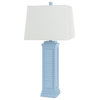 Shutter 32" Blue Polyresin Coastal Table Lamp WithUSB, Set of 2 - Beach ...