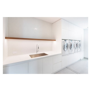 W + M Residence - Contemporary - Laundry Room - Canberra - Queanbeyan ...