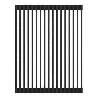 LKDR1317RU Elkay Crosstown Black Silicone 11-7/8" x 16-3/4" x 3/8 ...