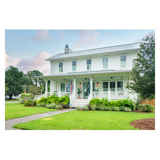 Hawkey Modern Farmhouse Design - Casa de campo - Fachada - Charleston ...
