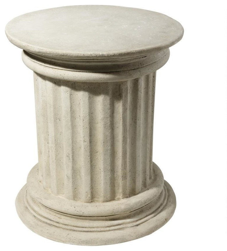 Roman Doric Column Stool - Traditional - Accent And Garden Stools - by ...