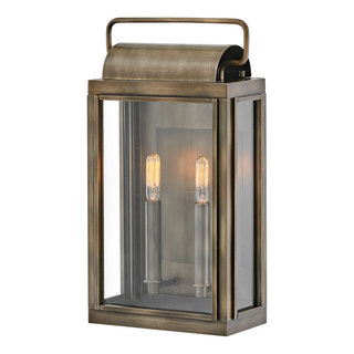 Hinkley Lighting 2844 Sag Harbor 2 Light 17" Tall Outdoor Wall ...