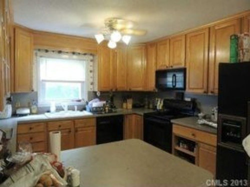 Ugly kitchen! Before and after...