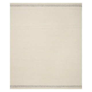 Rla-01 Ivory, Silver 2'6"x13' Rug - Transitional - Hall And Stair ...