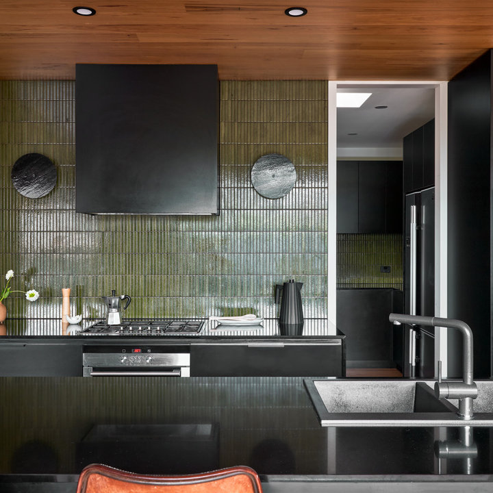 75 Beautiful Black Kitchen Ideas & Designs - July 2024 | Houzz AU