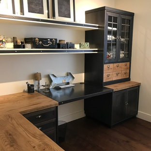 75 Beautiful Rustic Craft Room Pictures & Ideas | Houzz