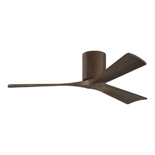 Irene-3H, Ceiling Fan, Walnut Finish/Walnut Blades, 52" - Transitional ...