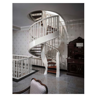 Villa Wilanów - Spiraltreppen für München - Traditional - Staircase - Munich - by markiewicz ...