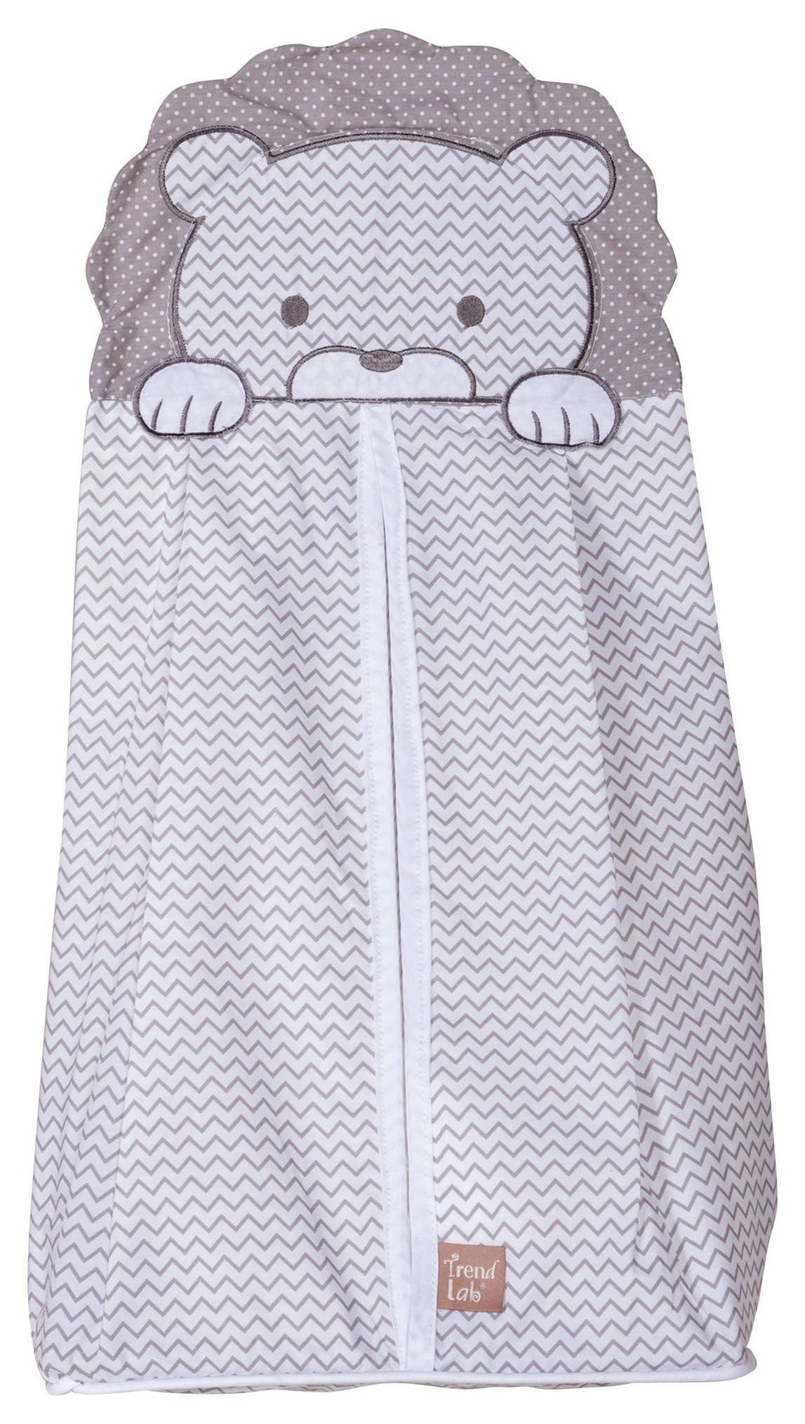 Trend Lab Safari Chevron Diaper Stacker - Contemporary - Diaper Pails ...