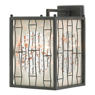 Tsukiyo Wall Sconce The Hiroshi Koshitaka Collection - Asian - Wall ...