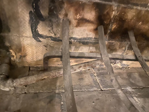fireplace gas line capped? | Houzz Forum