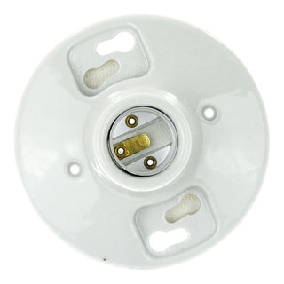 Sunlite E196 Porcelain Lamp Holder - Traditional - Lighting Hardware ...