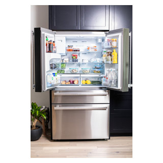 Sharp French 4-Door Counter-Depth Refrigerator (SJG2351FS) - Modern ...
