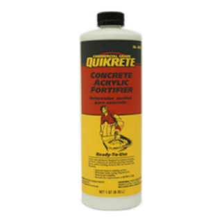 Quikrete® 861014 Commercial Grade Concrete Acrylic Fortifier, 1-Qt, 1 ...