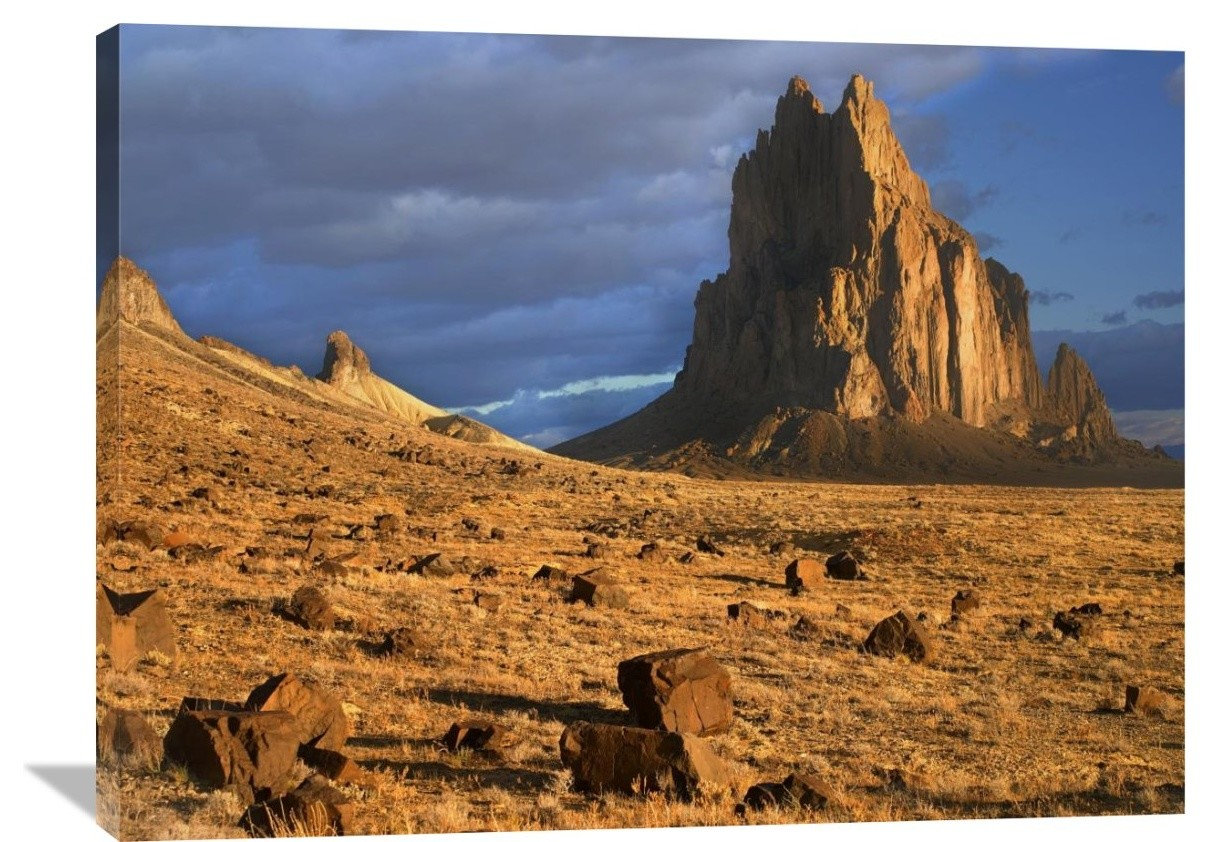 "Shiprock, The Basalt Core Of An Extinct Volcano, New Mexico" Artwork ...