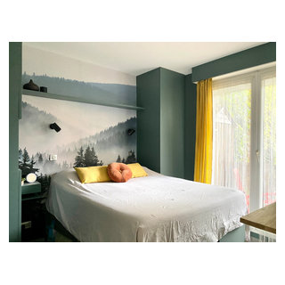 PROJET BOLIVAR / Rénovation totale d'un appartement - Modern - Bedroom ...