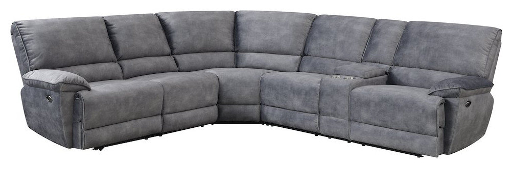 Simone Power Reclining Sectional - Transitional - Sectional Sofas - by ...