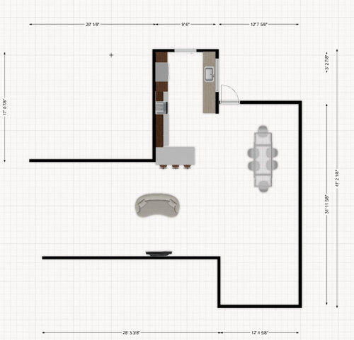 Offset Island or Peninsula? Need Design help