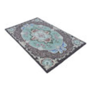 Hand Tufted Wool Area Rug Oriental Light Green, [Rectangle] 5'x8 ...