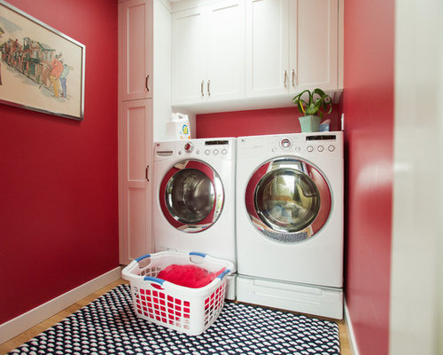 Red Paint Color For Laundry Room