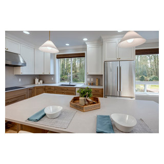 Modern White Kitchen | Redmond WA - Modern - Kitchen - Seattle - by Nip ...