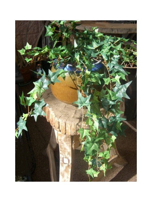 Hot Glue Vines On Brick and Stone House (High Quality Artificial Vines ...