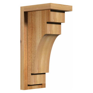 Mediterranean Corbel w/Backplate, 8"Dx16"H - Transitional - Corbels ...