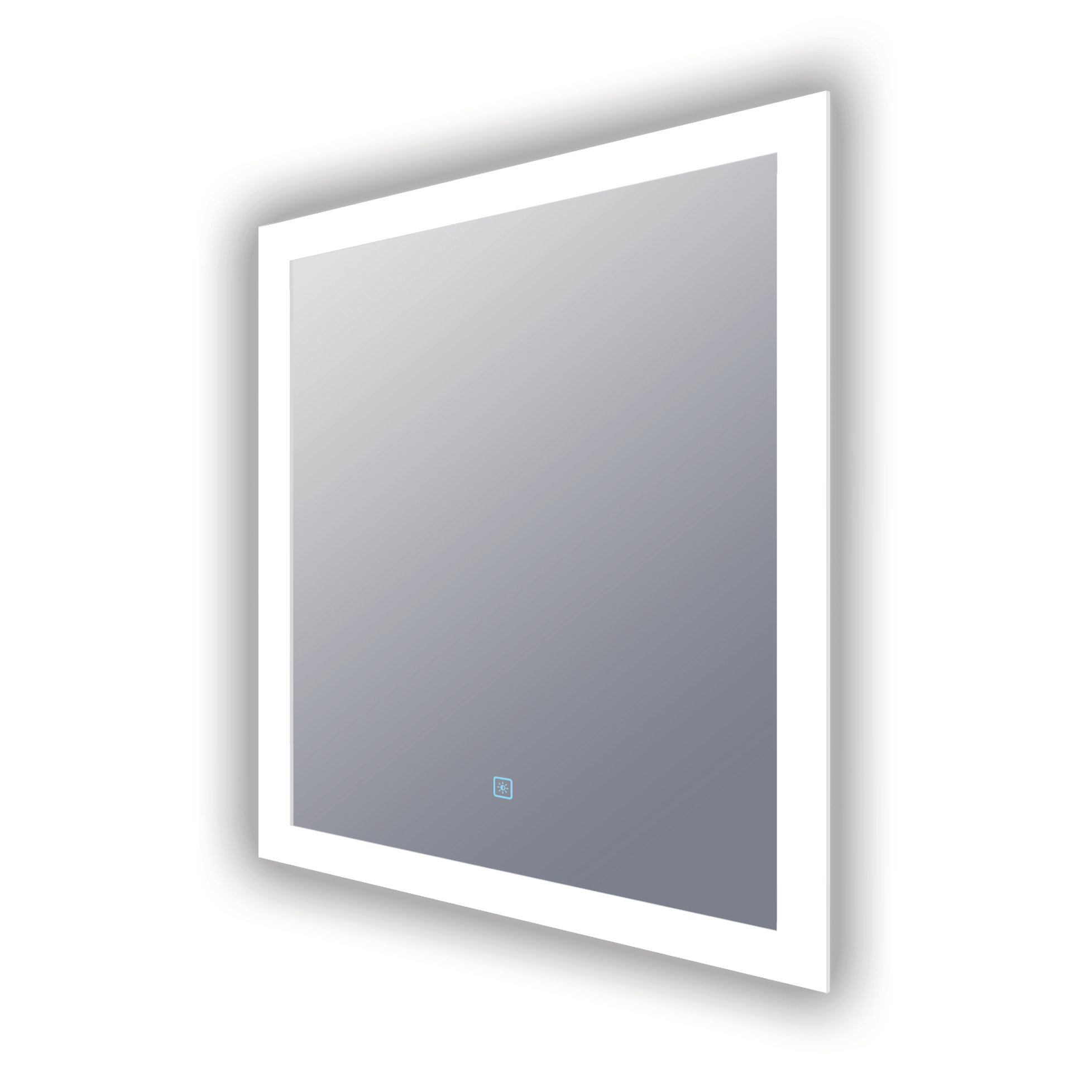 Silhouette Lighted Mirror, Forward-Phase Dimming Technology, LED, Clear ...