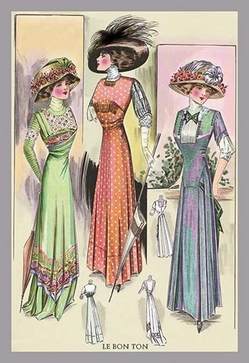 Le Bon Ton: Splendid, 20" x 30" - Traditional - Prints And Posters - by ...