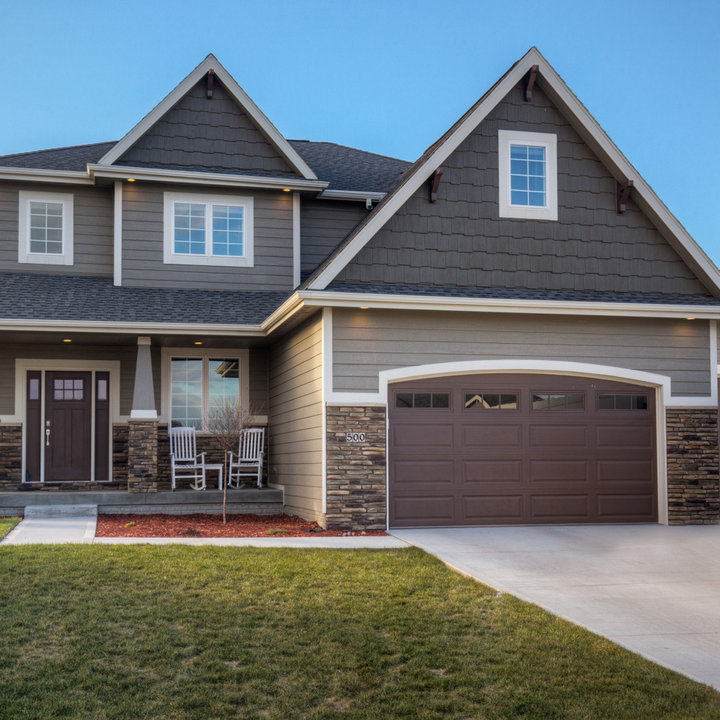 75 Transitional Exterior Home Ideas You'll Love - December, 2025 | Houzz