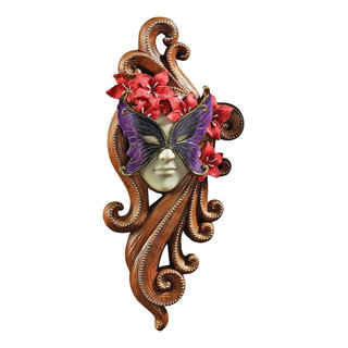 Design Toscano Countess Alessandria Masquerade Mask - Tropical - Wall ...