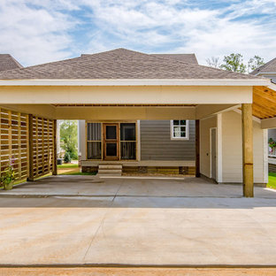 75 Beautiful Farmhouse Brown Garage Pictures & Ideas - October, 2020 ...