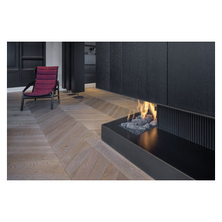 Feuer auf Knopfdruck - der offene Gaskamin sorgt für Stimmung und viel ...