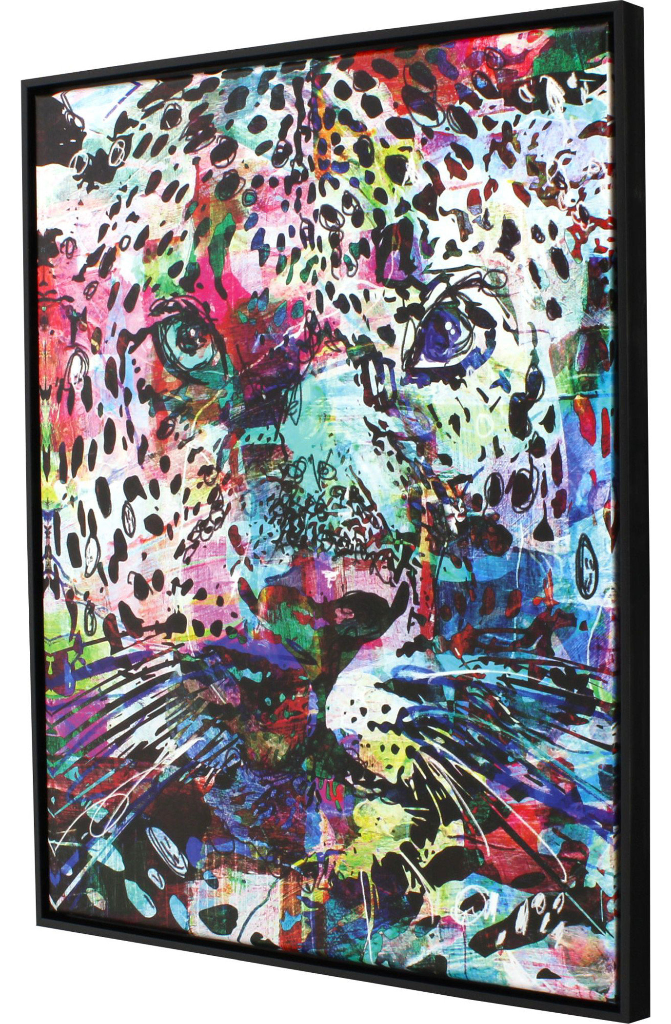 Leopardess Canvas - Contemporary - Prints And Posters - by Paragon ...