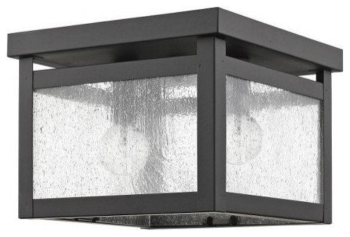 Vicar's Bridge Road2-Light Flush Mount, Farmhouse Style8"Wx6 ...