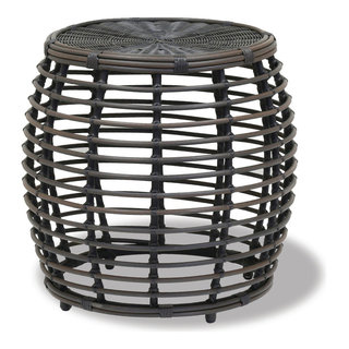 Venice Round End Table - Tropical - Outdoor Side Tables - by Sunset ...